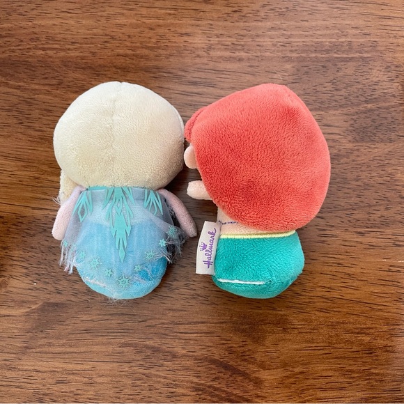 Hallmark | Toys | Hallmark Itty Bittys Elsa And Ariel Frozen And Little ...
